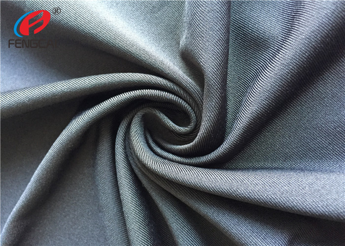 Anti-Pilling Brushed Polyester Spandex Vải dệt kim cho đồ thể thao